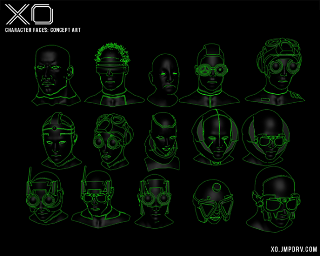 XO Character Art Reveal