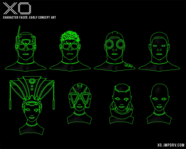 XO Character Art Reveal